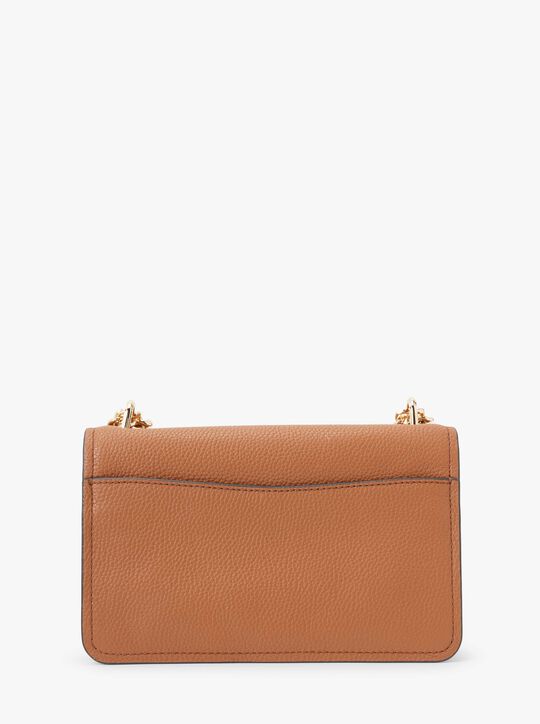 Claire Large Pebbled Leather Convertible Shoulder Bag | Michael Kors ...